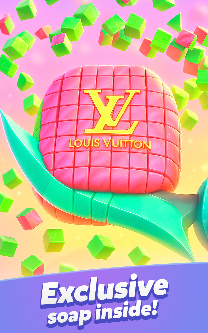 Soap Slice: ASMR Cutting 3D — Satisfying game: cut bricks in a popular ...