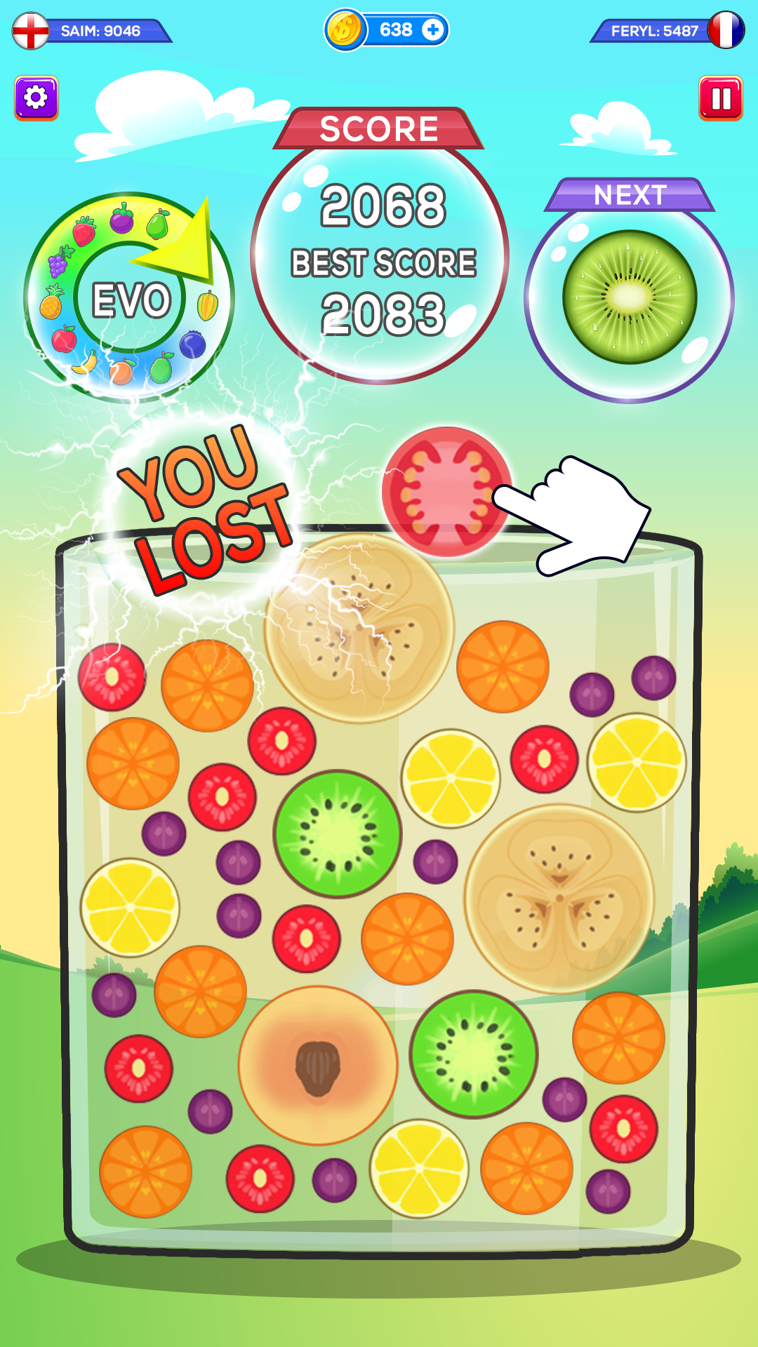 Watermelon Game - Fruit Game & Suika Games : Watermelon Merge Game New ...