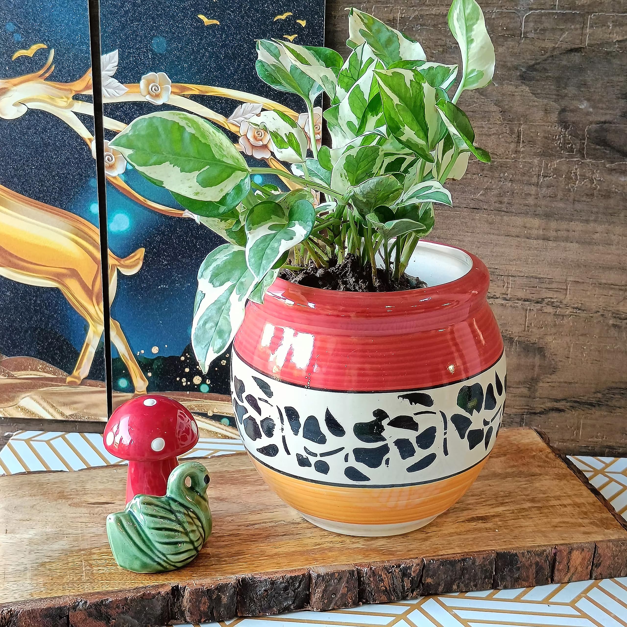 Niyara Ceramic planters pots for Indoor Outdoor Home, Garden Office ...