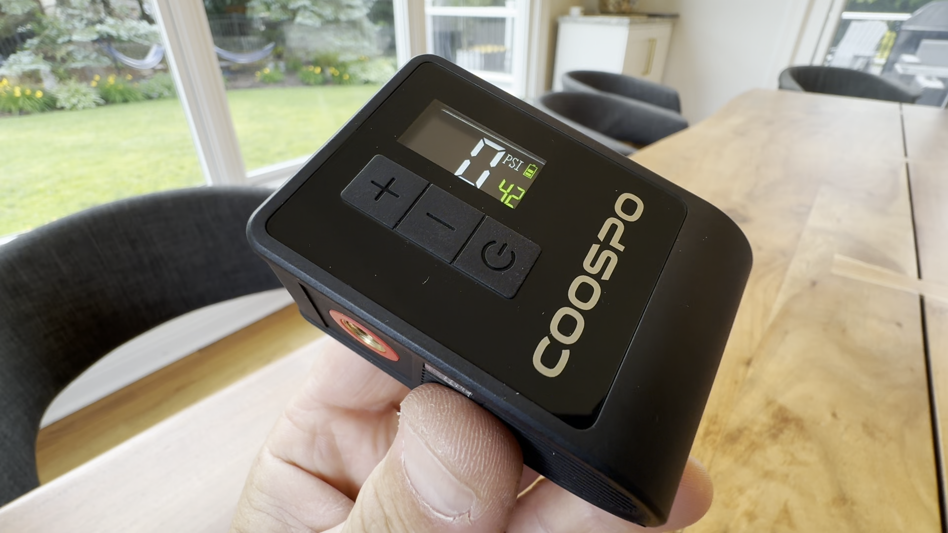 Watch Review of CooSpo Mini Electric Bike Pump on Amazon Live