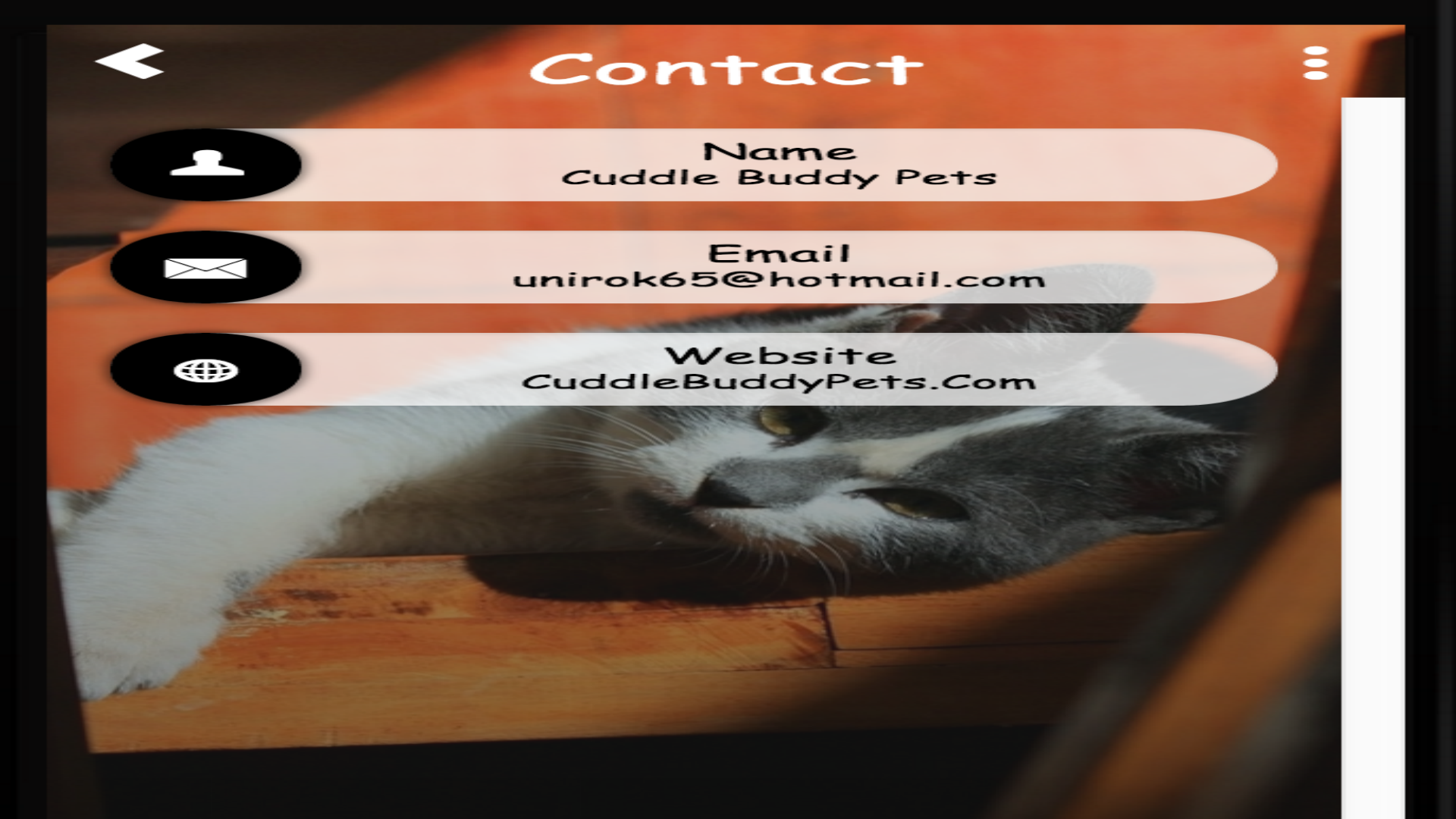 Cuddle Buddy Pets - App on Amazon Appstore