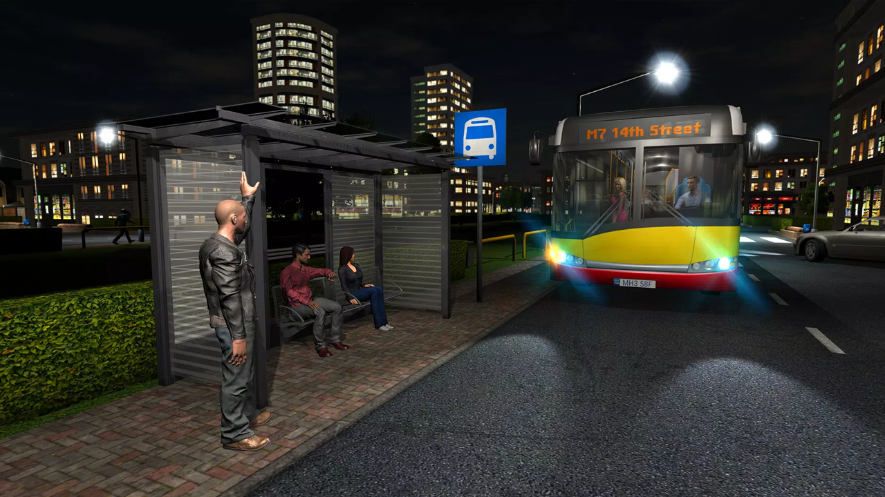City Euro Bus Drver Passenger Tranport Simulator Games - Real Tourist ...