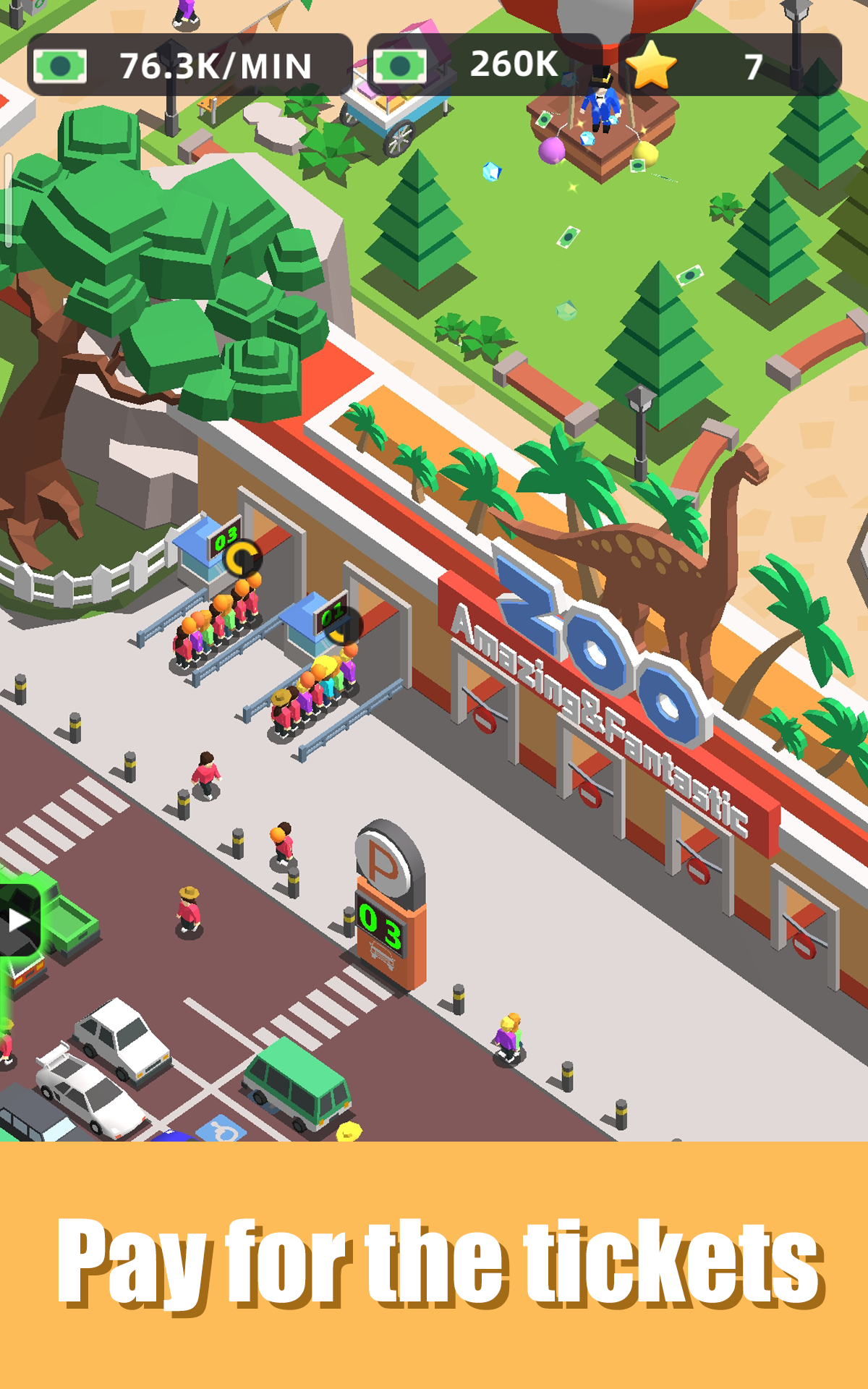 Legendary Zoo Tycoon：Animal Park Idle Game - App on Amazon Appstore