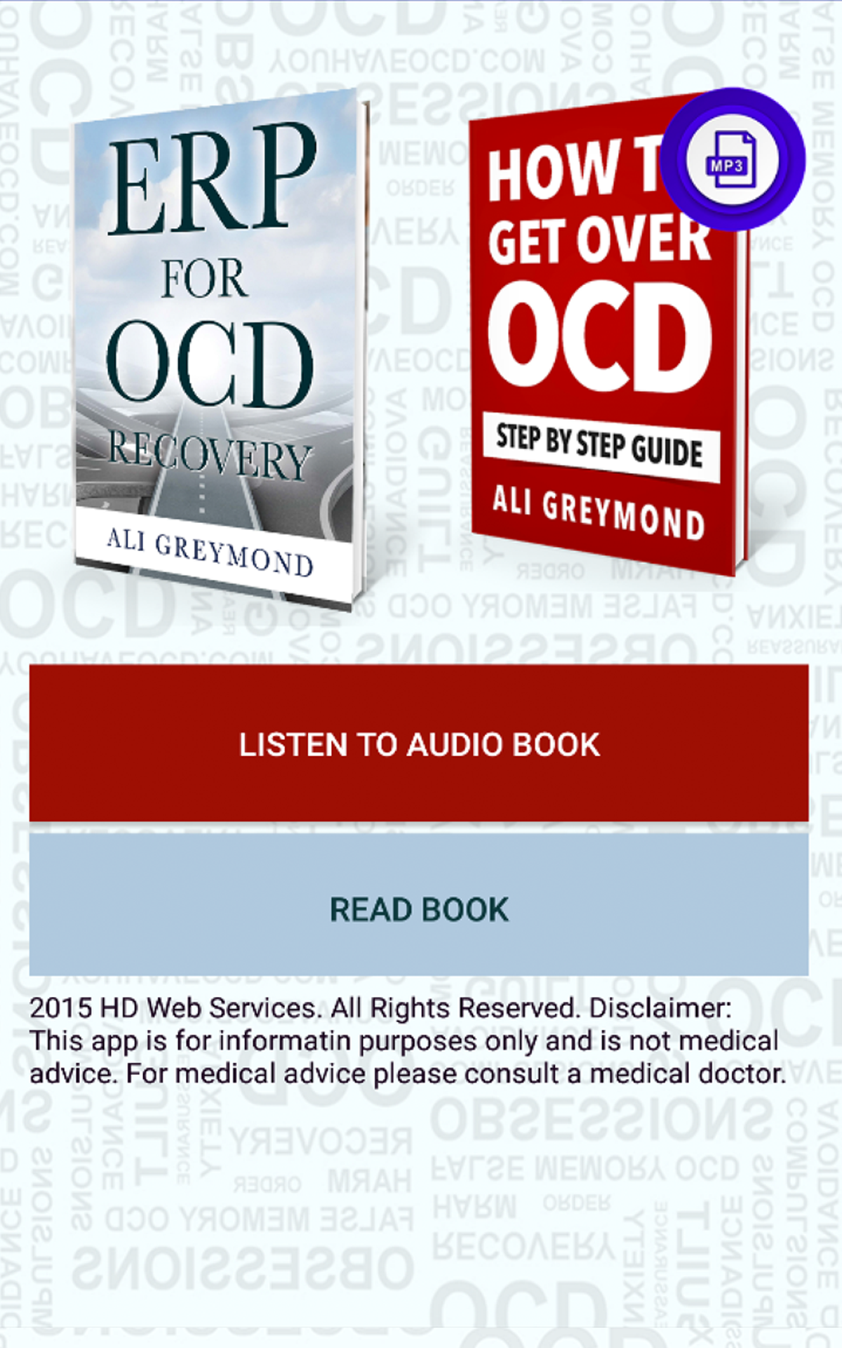 Aplicación ERP For OCD Recovery en Amazon Appstore