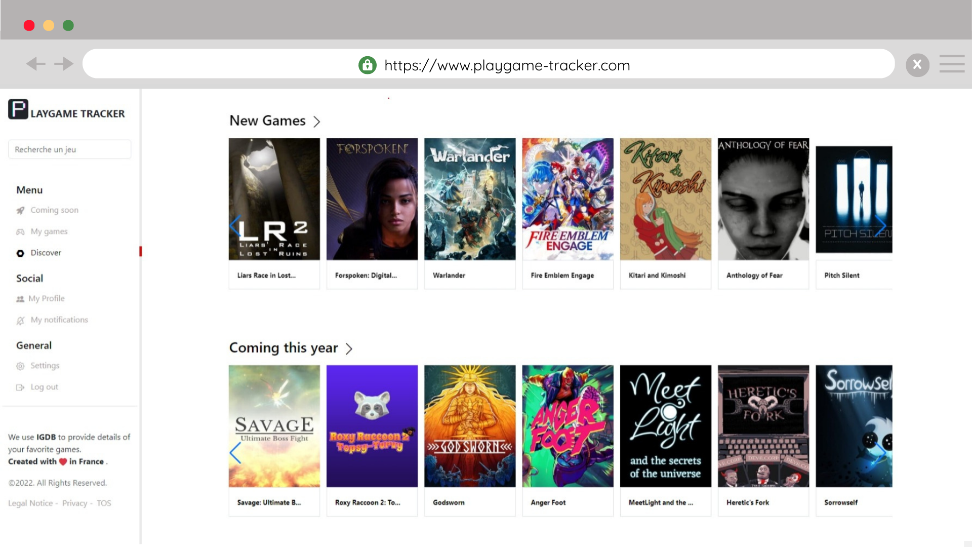 Playgame Tracker - App on Amazon Appstore