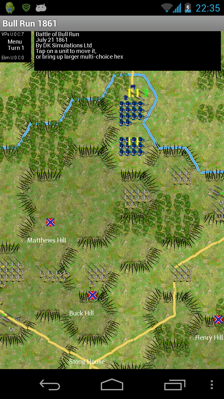 Wargame 1st Bull Run 1861 - App on Amazon Appstore