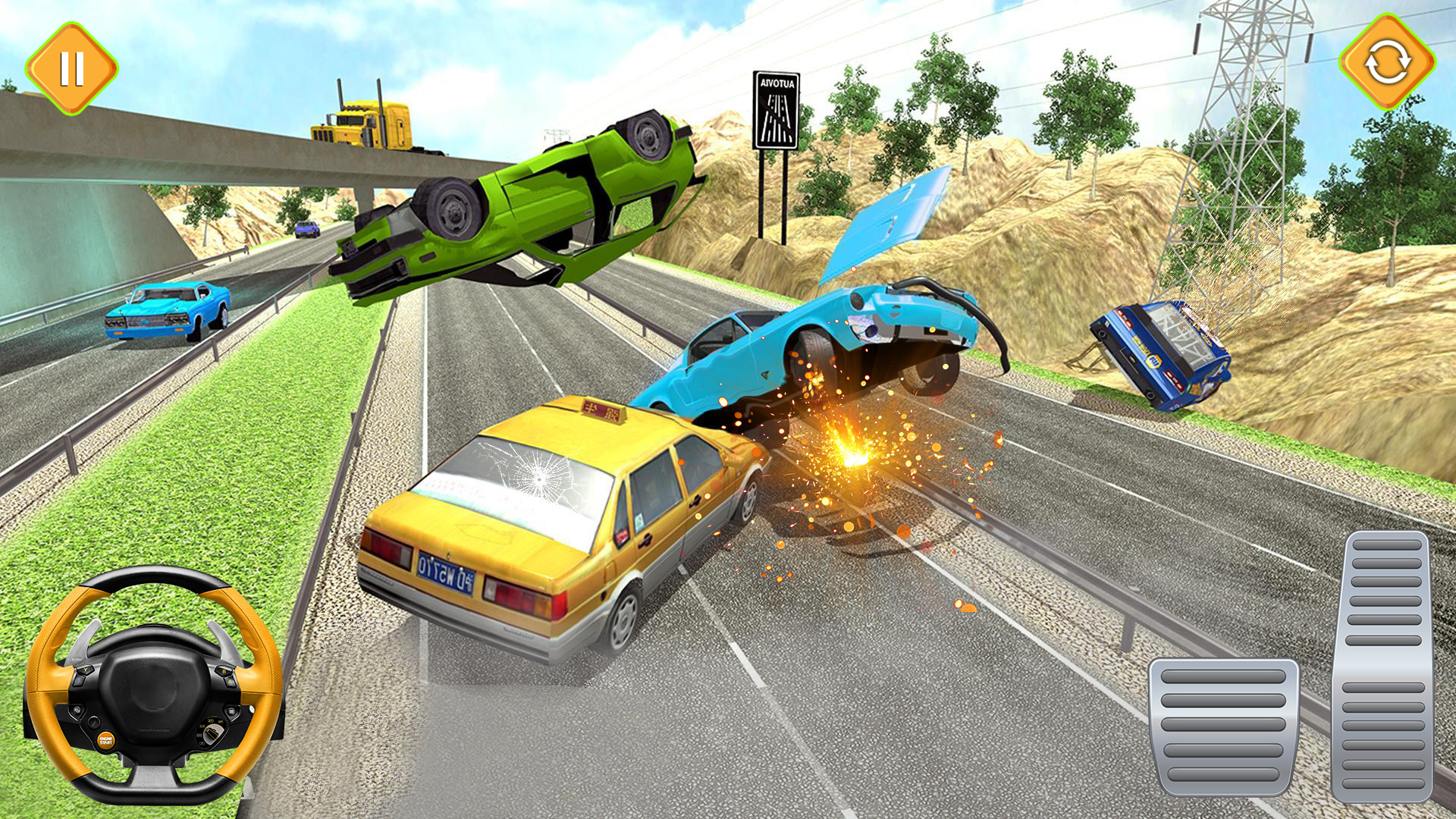 Car Crash & Smash Royale Sim 3D 2025: Car Crash Mayhem 3D Smash, Drive ...