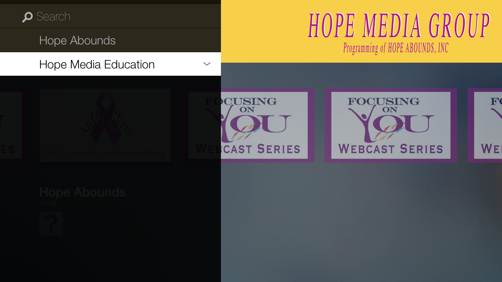 Hope Media Group - Hope Abounds, Inc. - App on Amazon Appstore