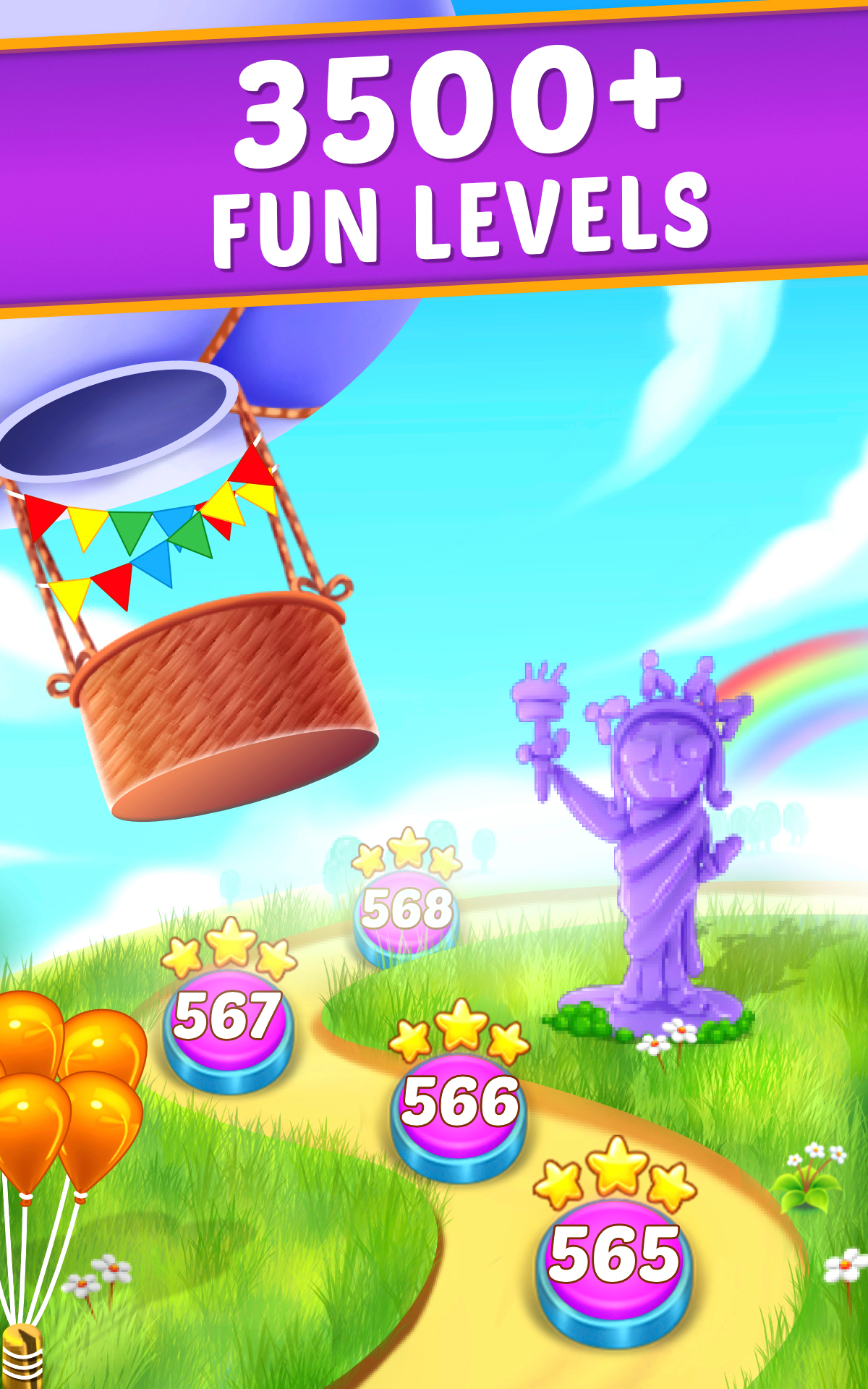 Balloon Paradise - Match 3 Puzzle Adventure:Amazon.com:Appstore for Android