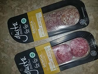 Amazon.com: GUSTO Sliced Genoa Salami Snack Pack, 1.5 OZ : Grocery ...