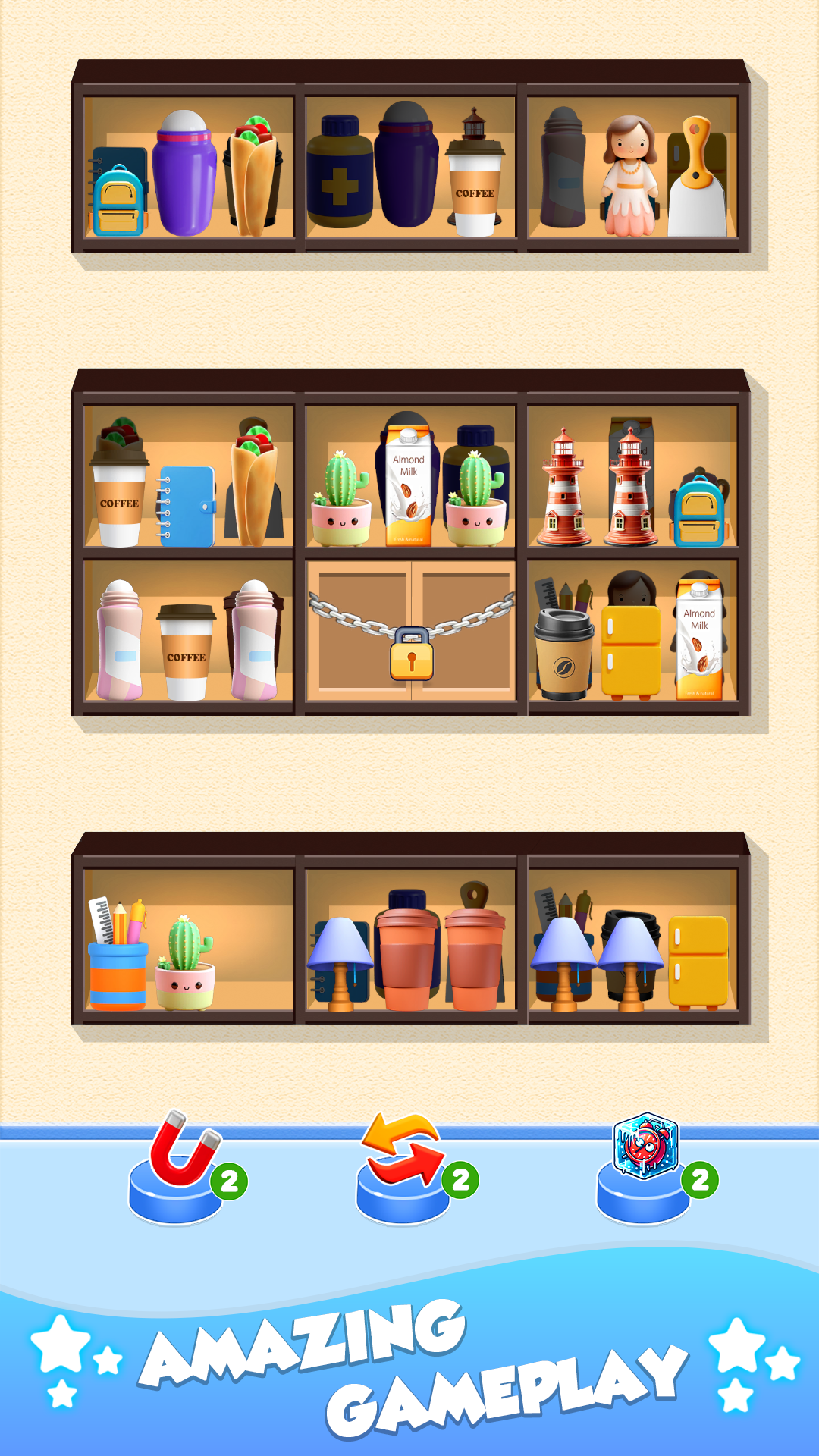 Closet Sort - Goods Match 3D - App on Amazon Appstore