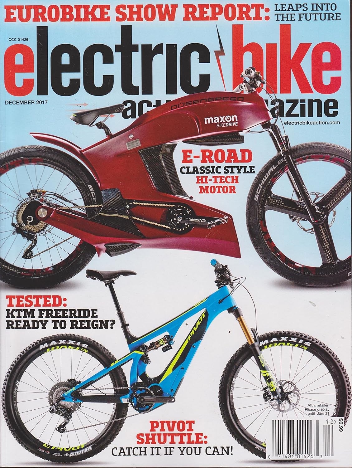 Electric Bike Action Magazine December 2017: Amazon.com: Books