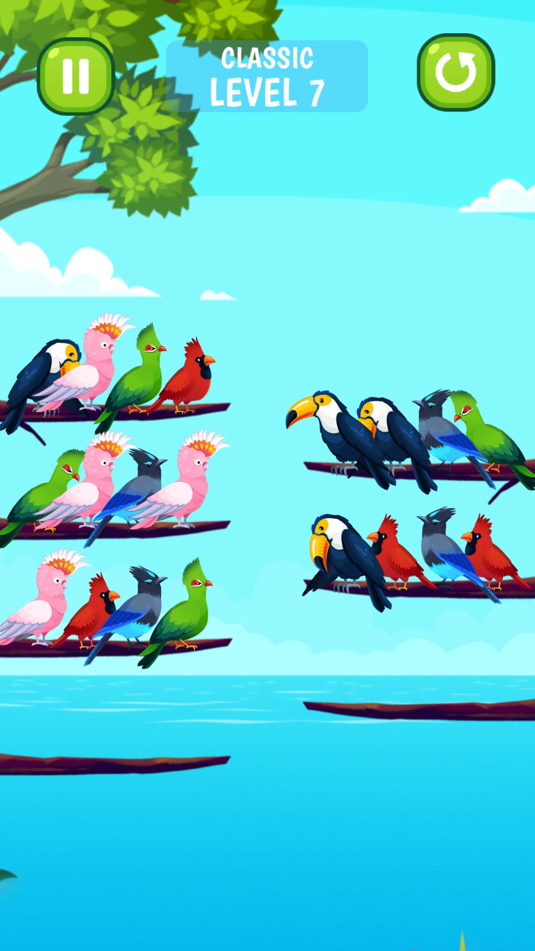 Bird Sort Color Puzzle 3D: Colorful Sorting Fun - App on Amazon Appstore