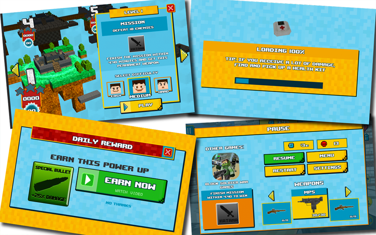 Block Soldier War Games (free):Amazon.de:Appstore for Android