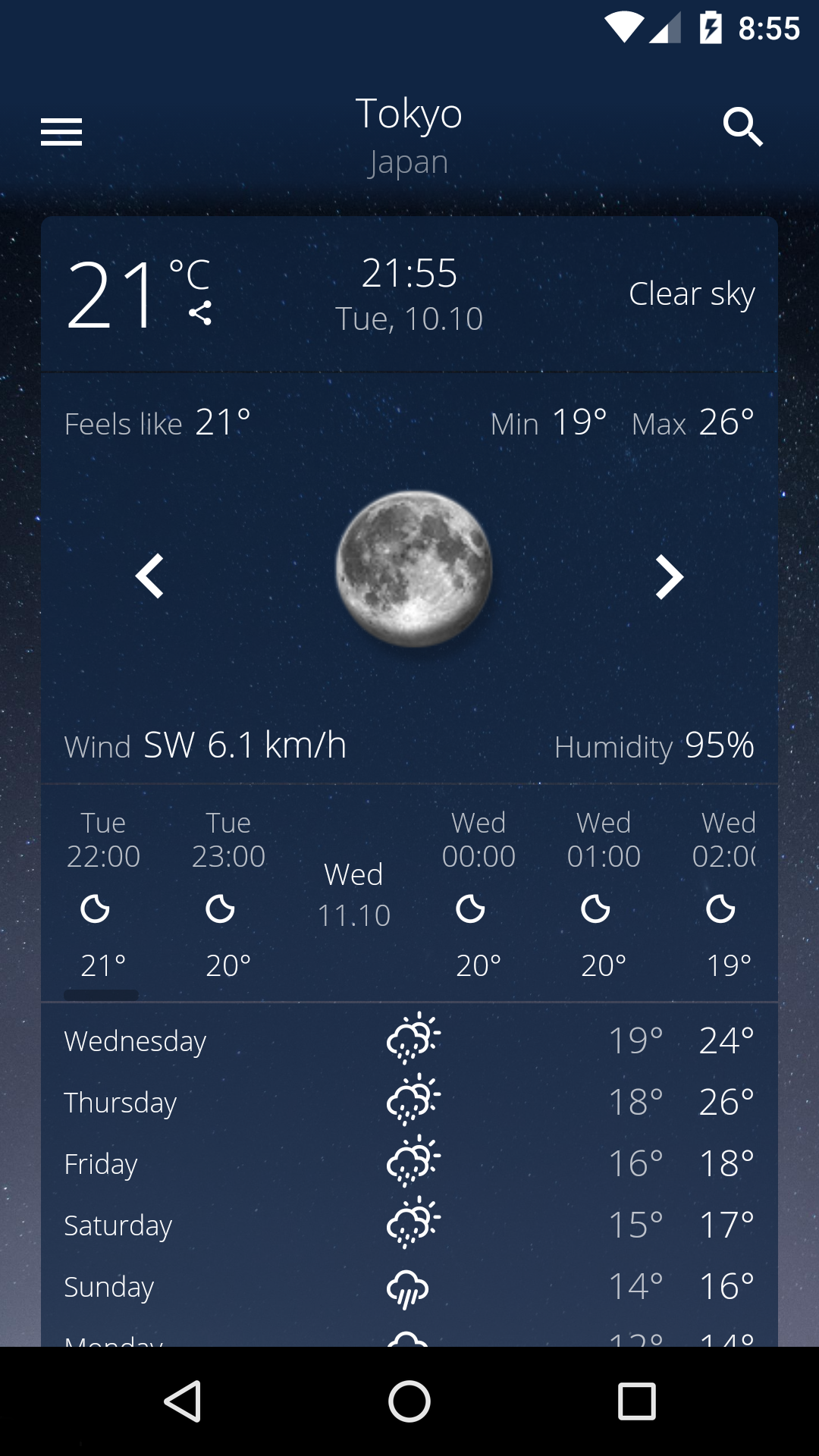 The Real Weather - App on Amazon Appstore