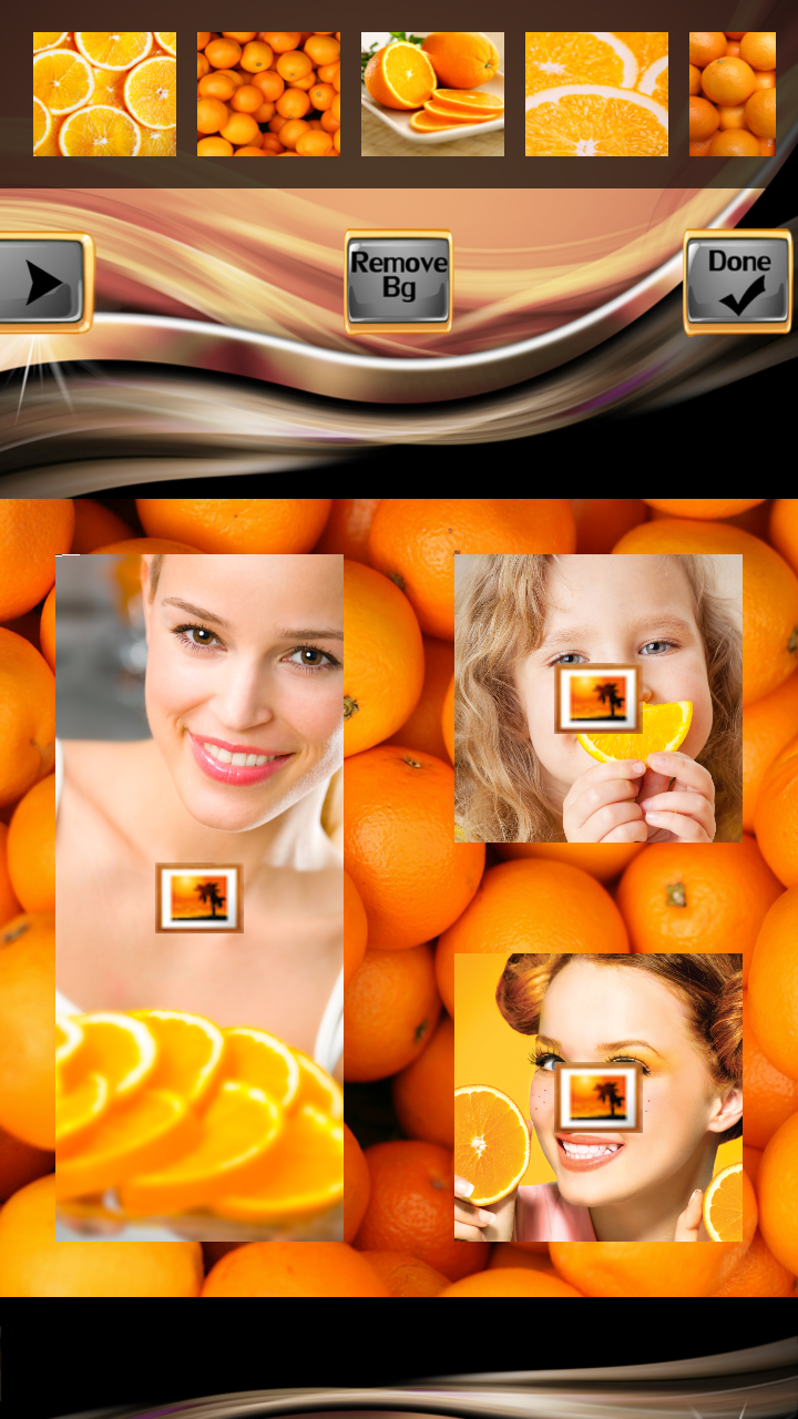 Orange Photo Collage - App on Amazon Appstore