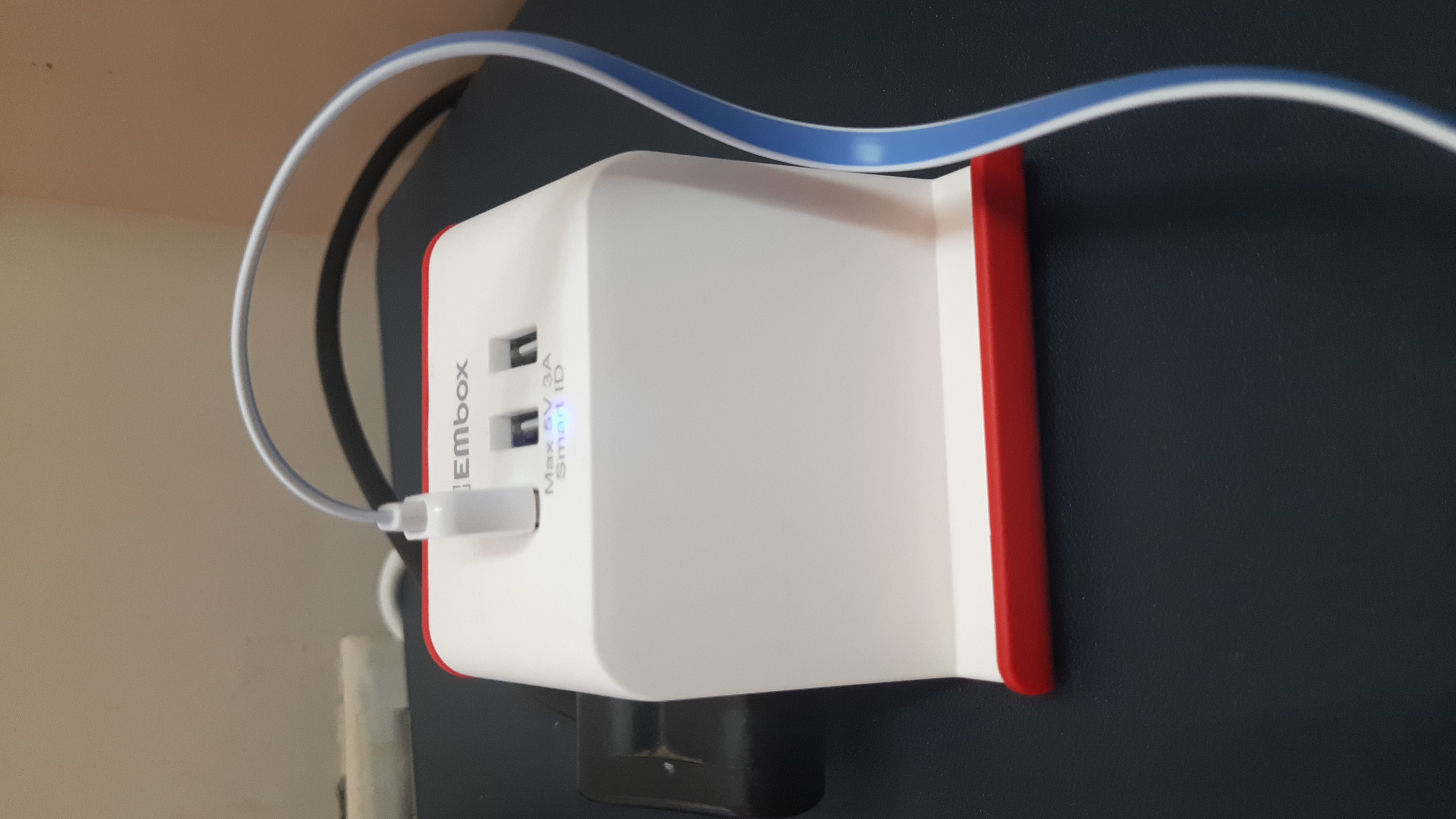 EMBOX Power Socket Cube Design Extension Cord with USB Android Port ...