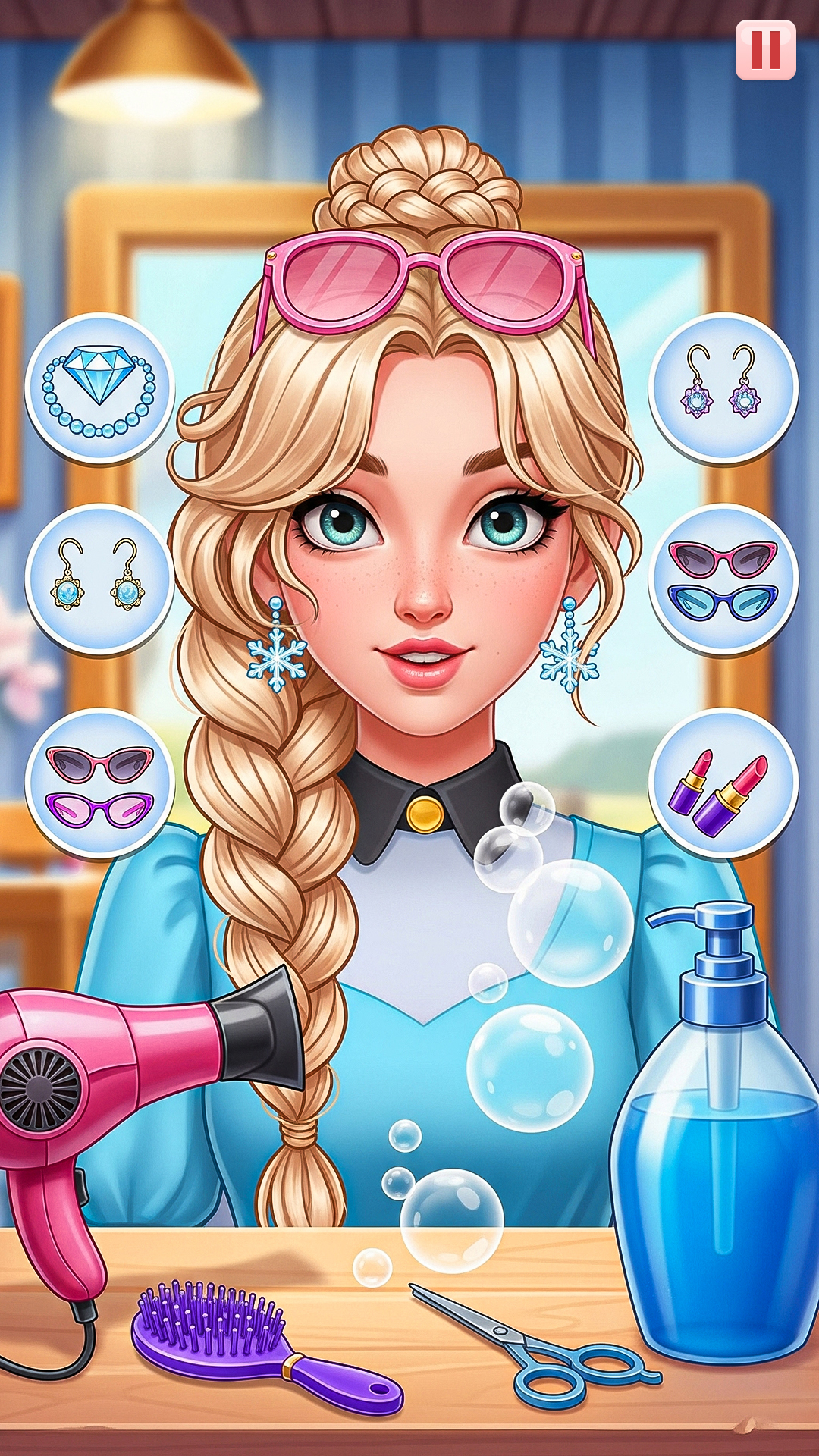 Fashion Show: Hair Makeup & Dress Up Salon Girls Makeover Games - App ...