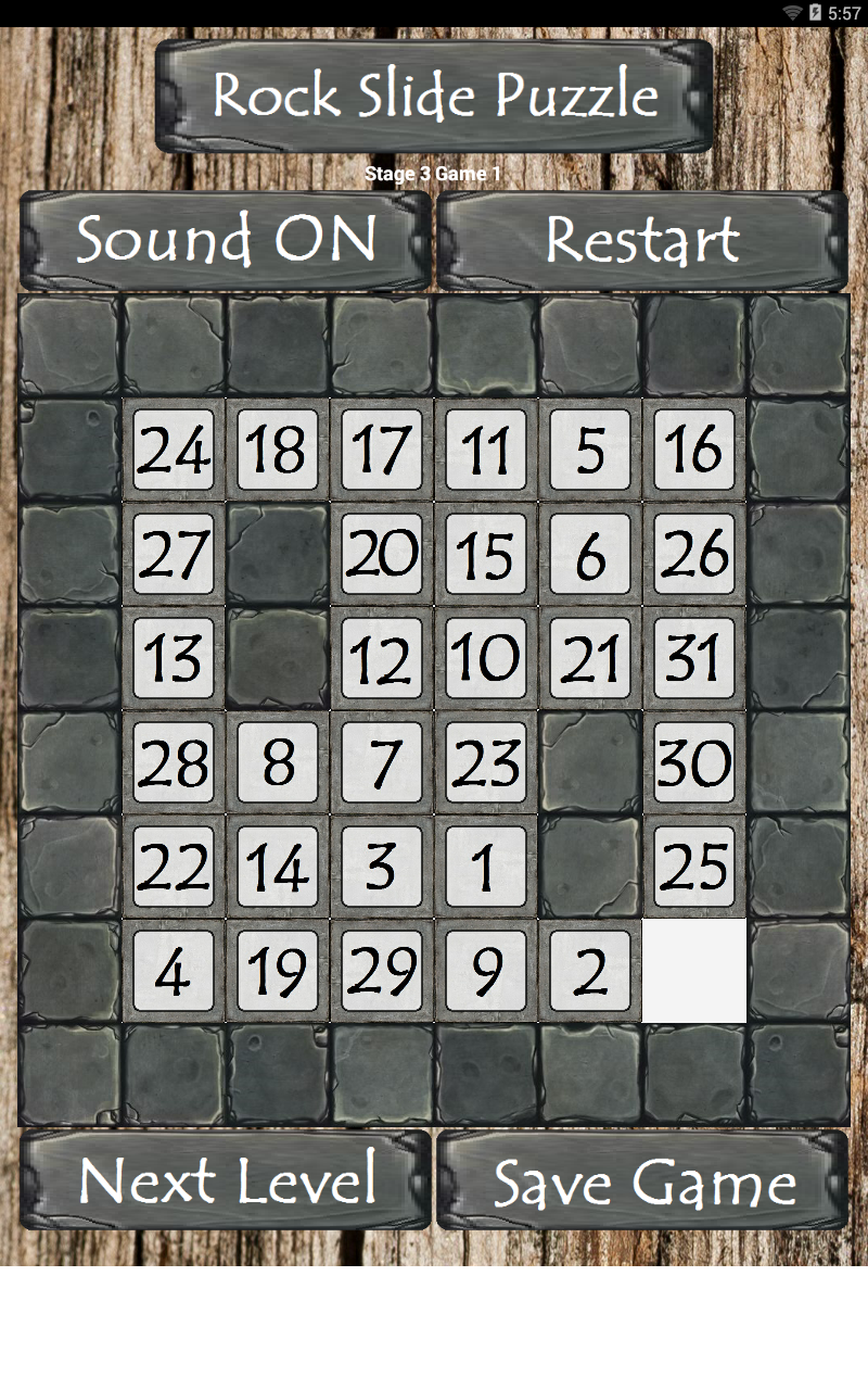 Rock slide puzzle - App on Amazon Appstore