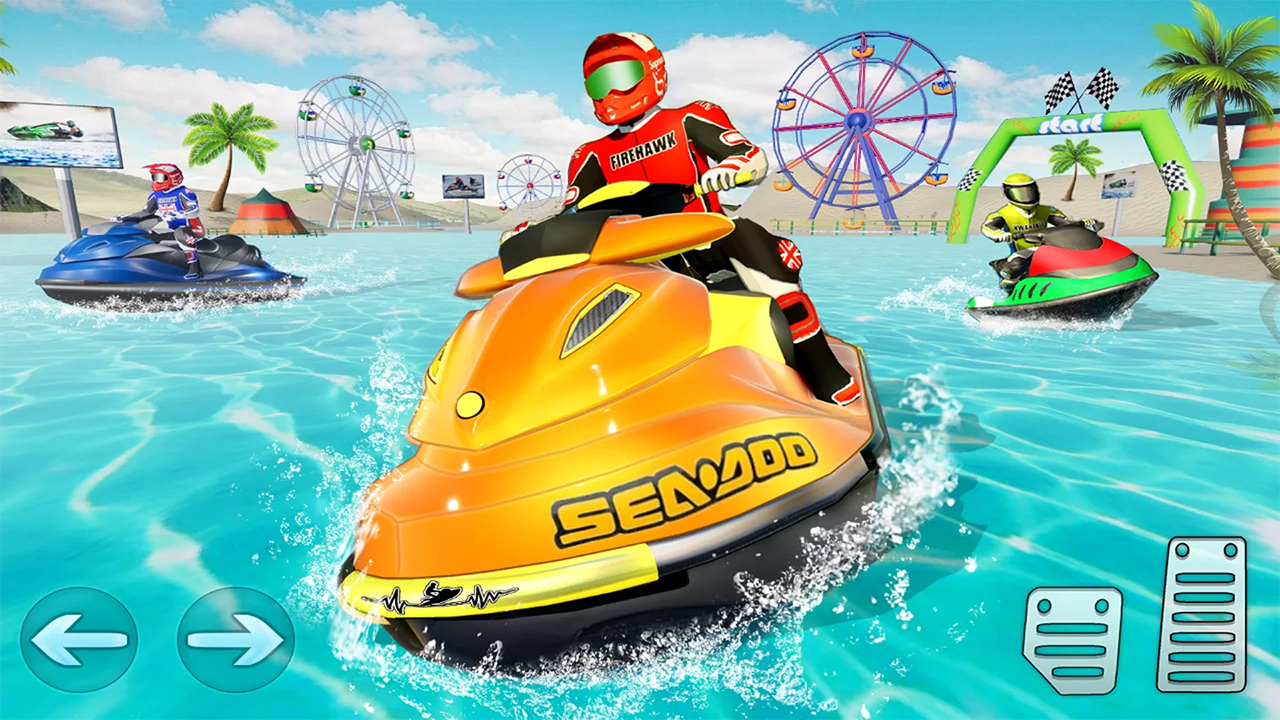 Speed Boat Racing Boat games Jet Ski Stunt Racing Game - App on Amazon ...