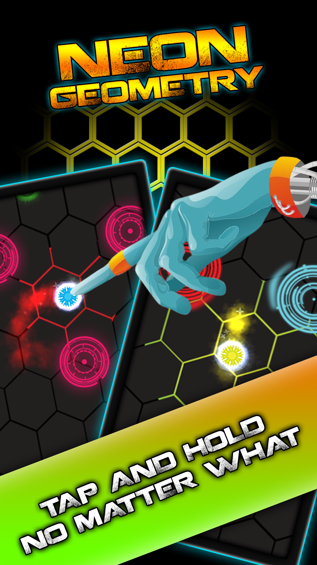 Geometry Neon - Finger Dash - App on Amazon Appstore