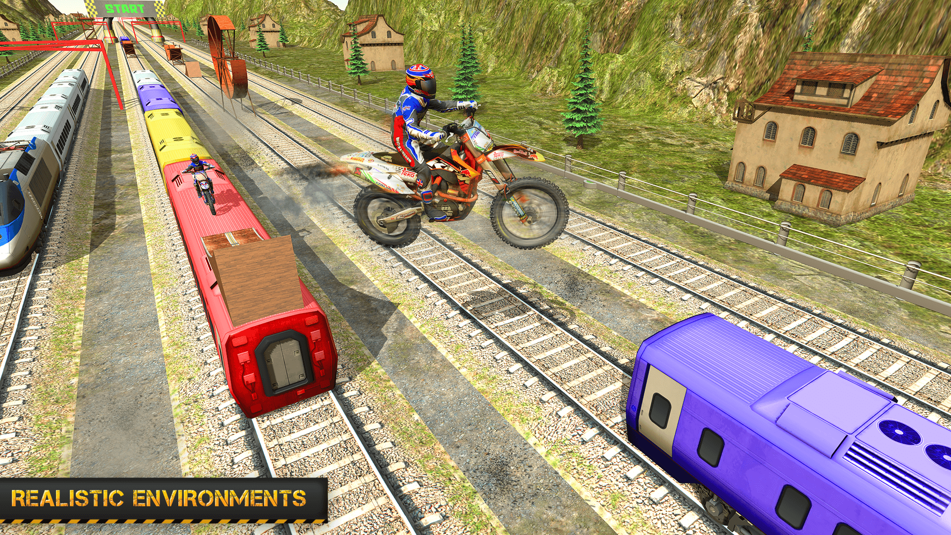 Stunts Bike Drive Train Simulator 18 - Tricky Bike - App on the Amazon ...