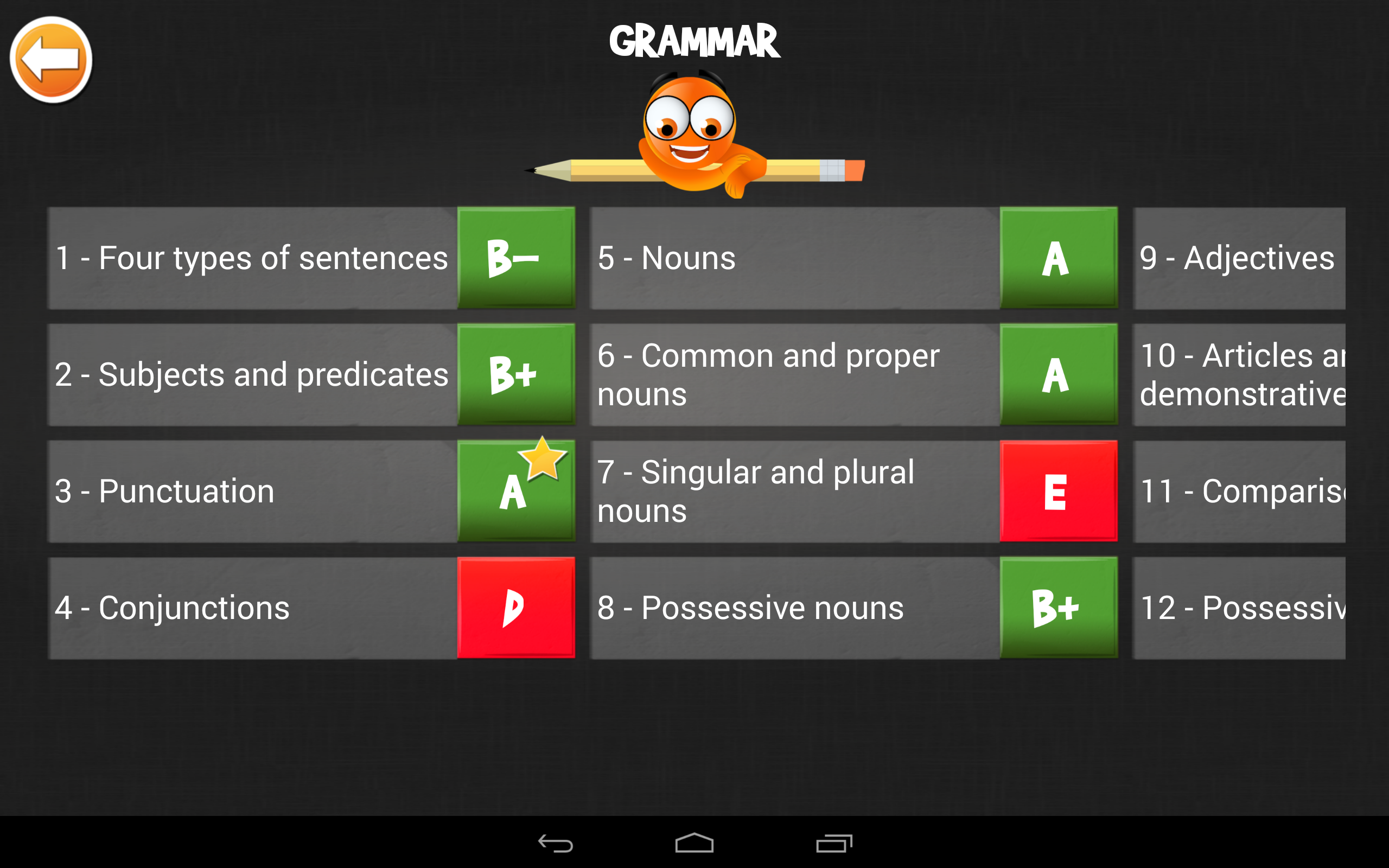 iTooch 5th Grade - App on Amazon Appstore