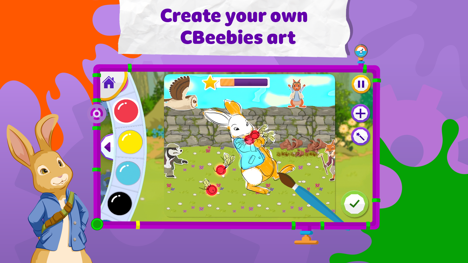BBC CBeebies Get Creative - Build, paint and play! - App on the Amazon ...