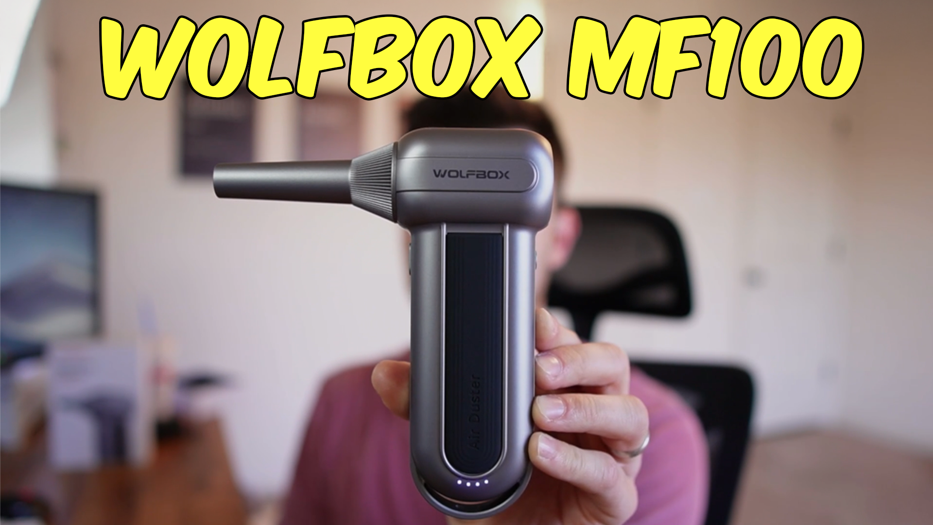 Watch My thoughts on the Wolfbox MF100 Electric Air Duster! on Amazon Live
