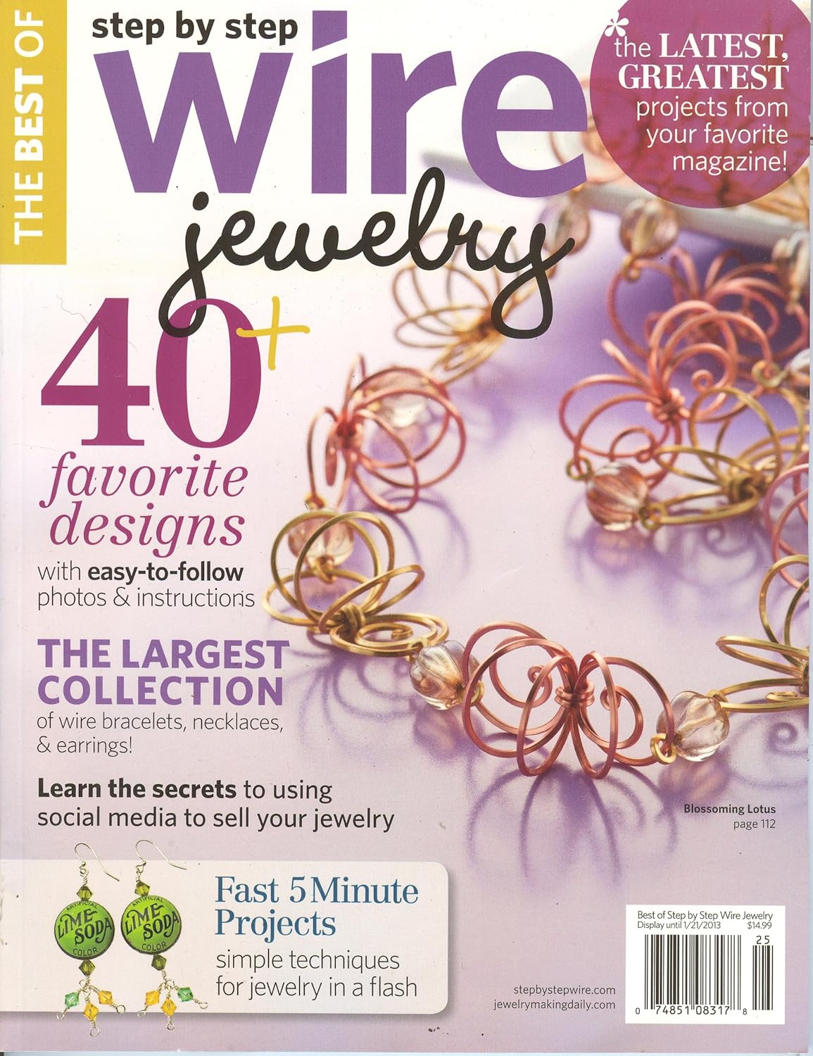 The Best of Step By Step Wire Jewelry 2012 (Fast Five Minute Projects ...