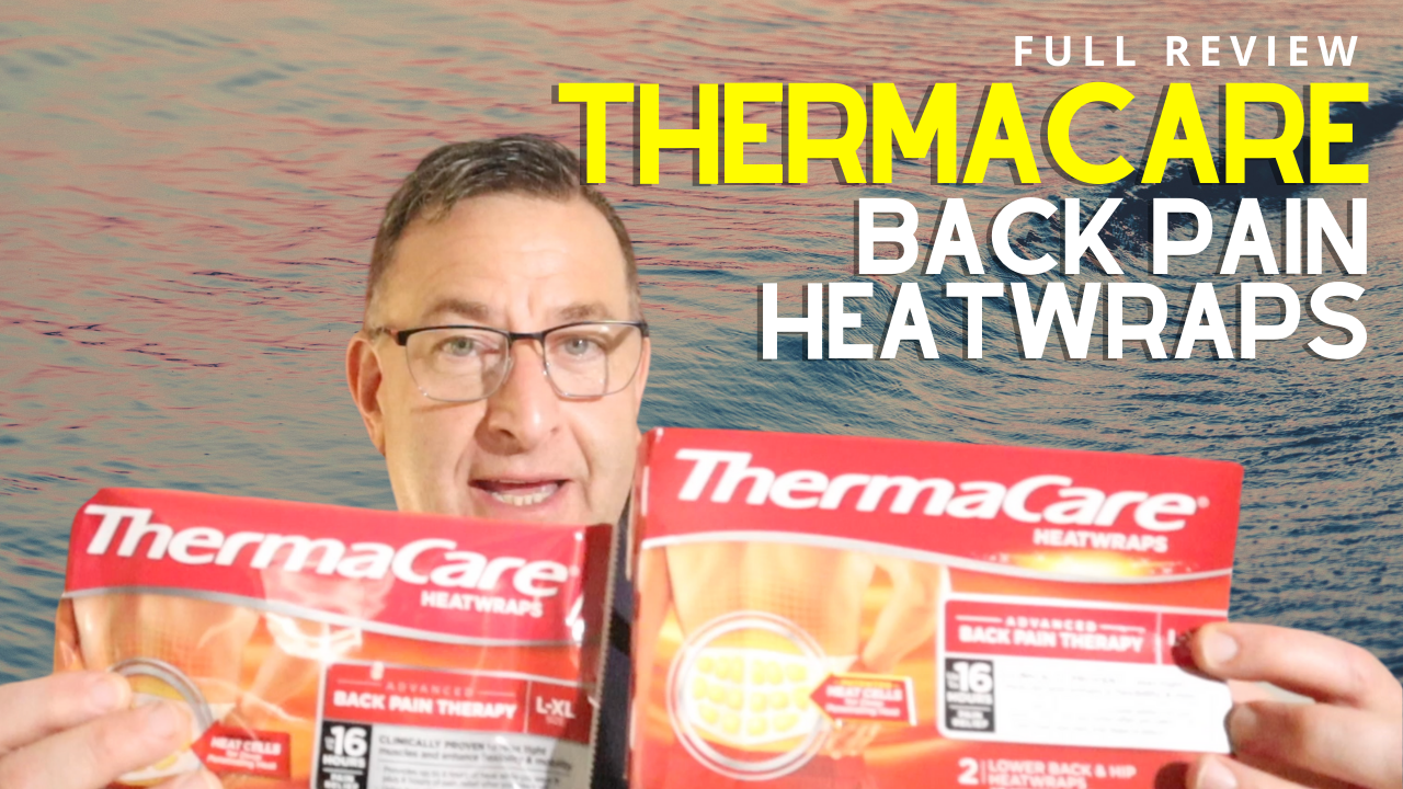 Watch Thermacare Back Pain Heat Wraps Full Review on Amazon Live