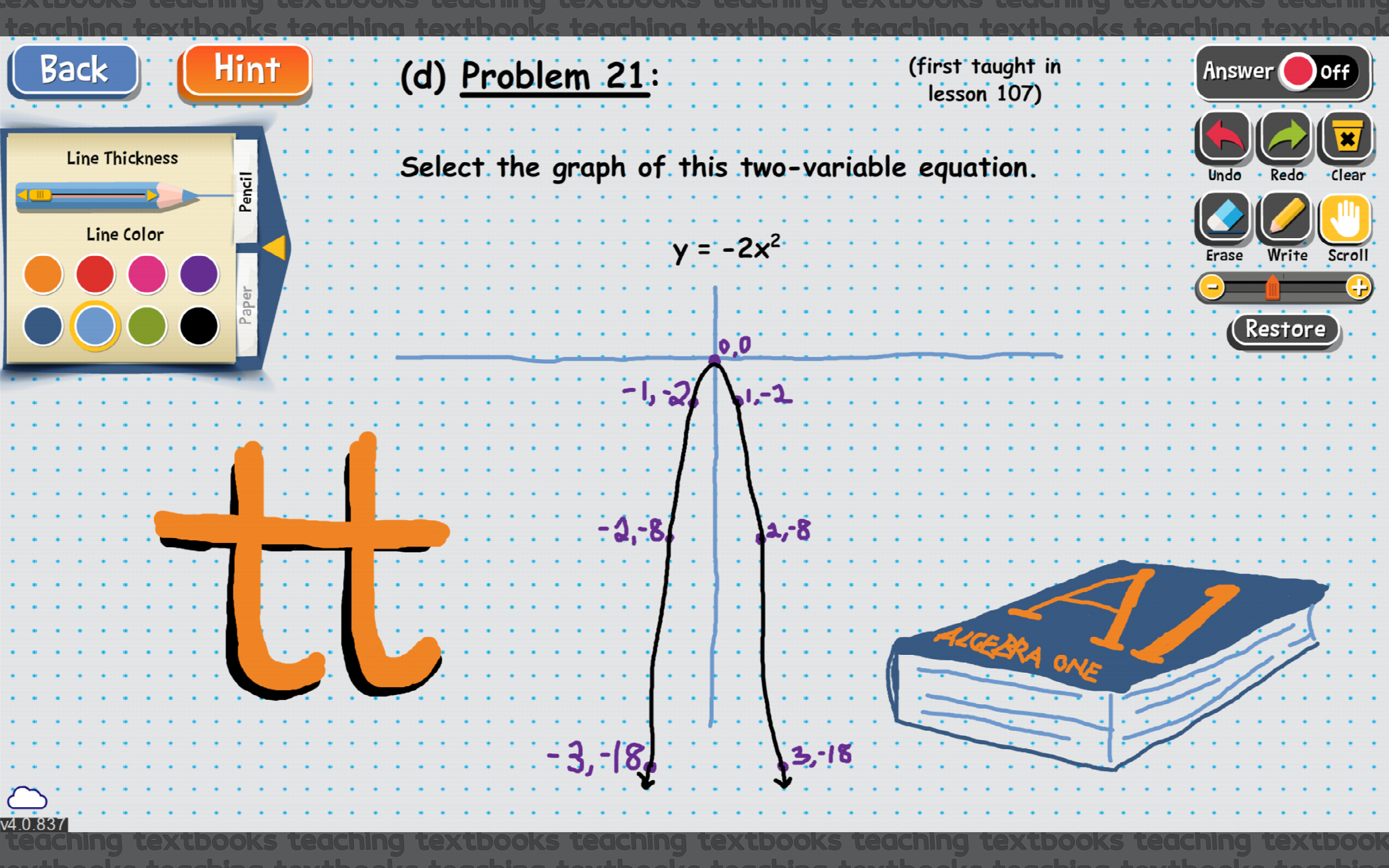 TT Algebra 1 - App on Amazon Appstore