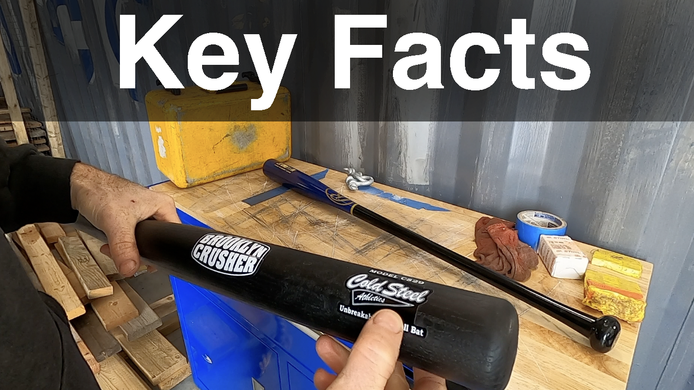 Watch KEY FACTS Cold Steel Bat on Amazon Live
