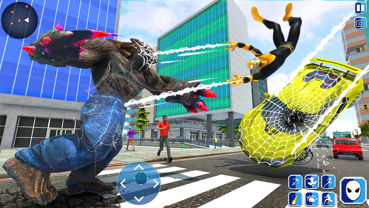 Amazing Black Spider Hero Games - Ultimate Spider Superhero Rescue ...