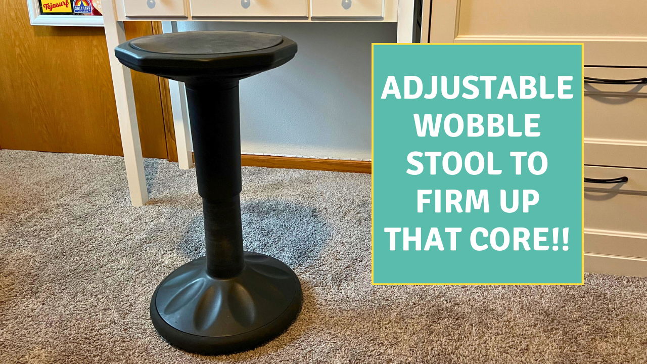 Watch Adjustable Wobble Stool Great for kids or adults!! on Amazon Live