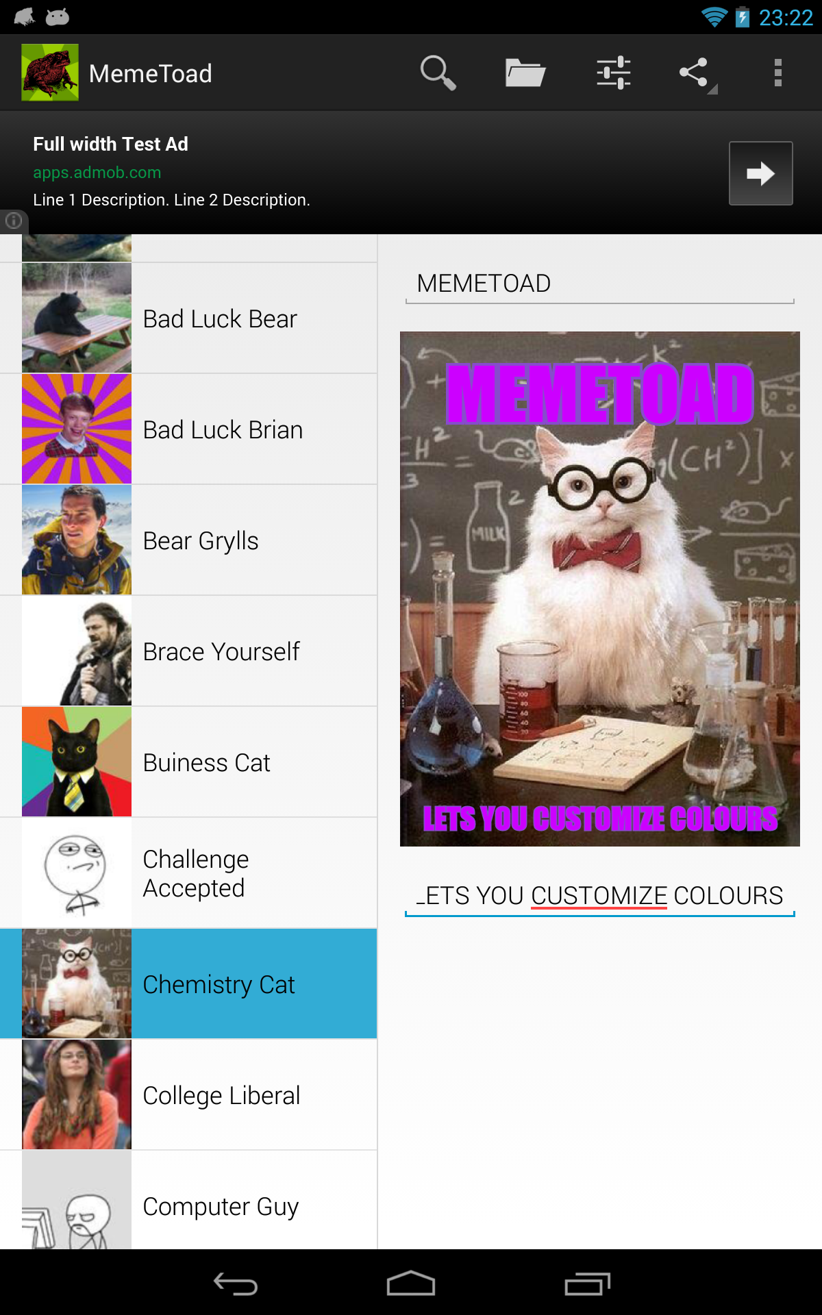 MemeToad: Meme Generator - App on the Amazon Appstore