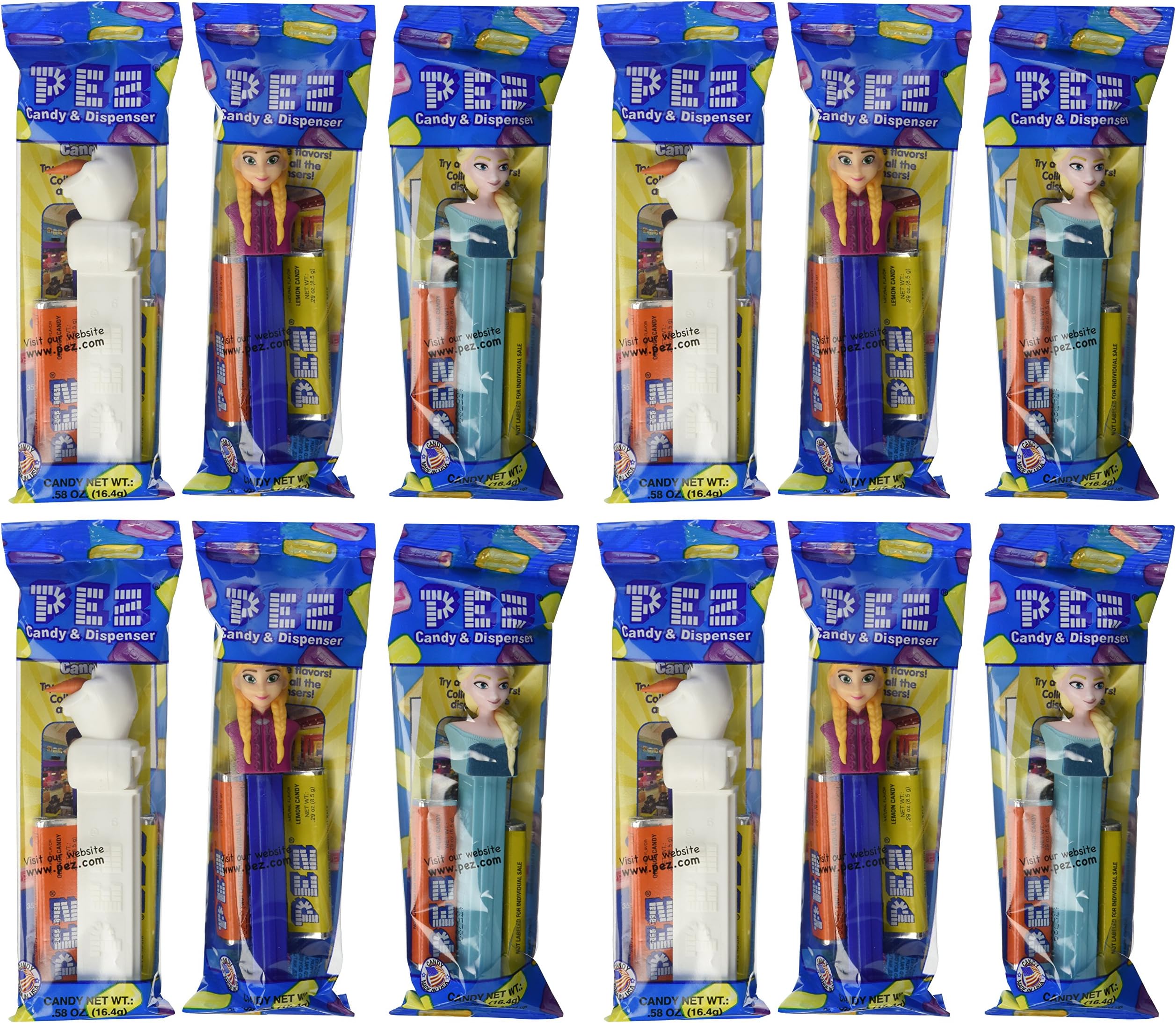 Amazon.com : Frozen Lollipops Swirl 20pk- FrozenCandy For Frozen Party ...