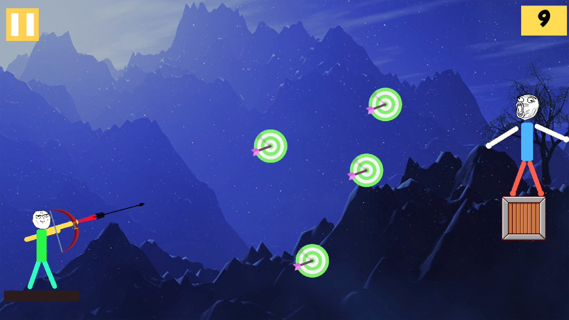 Troll Face Stickman Archer - Longbow Archery Quest:Amazon.co.uk ...