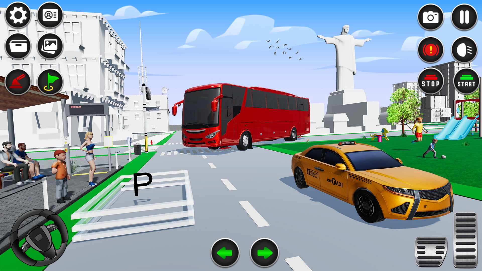 Ultimate Bus Simulator Games, City Bus Driving Simulator 3D Games ...