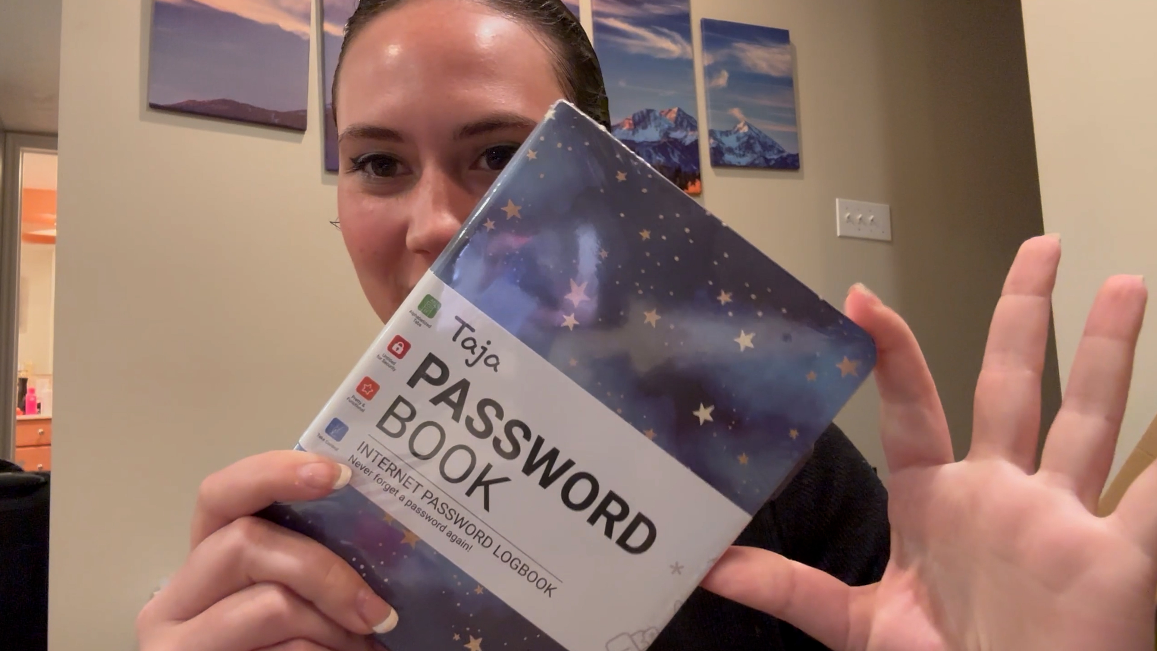 Watch Taja Password Keeper Book with Alphabetical Tabs Small on Amazon Live