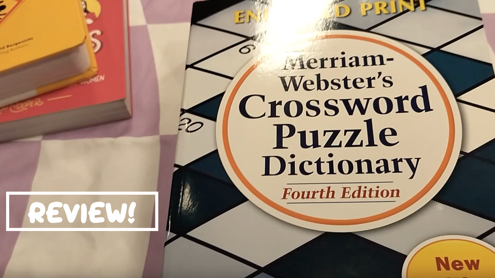 Watch Crossword Dictionary Fourth Edition on Amazon Live