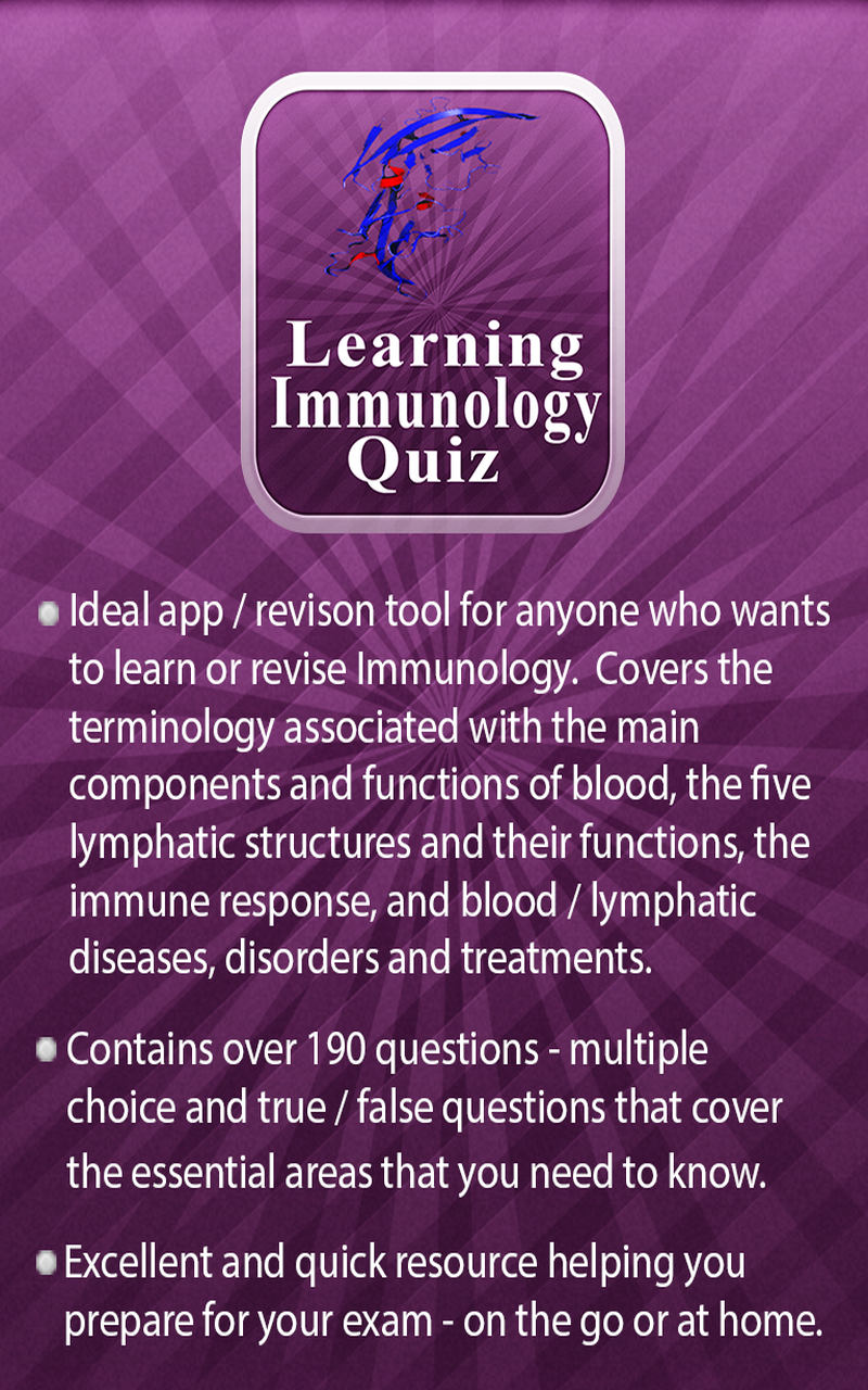 Learning Immunology Quiz - App on Amazon Appstore