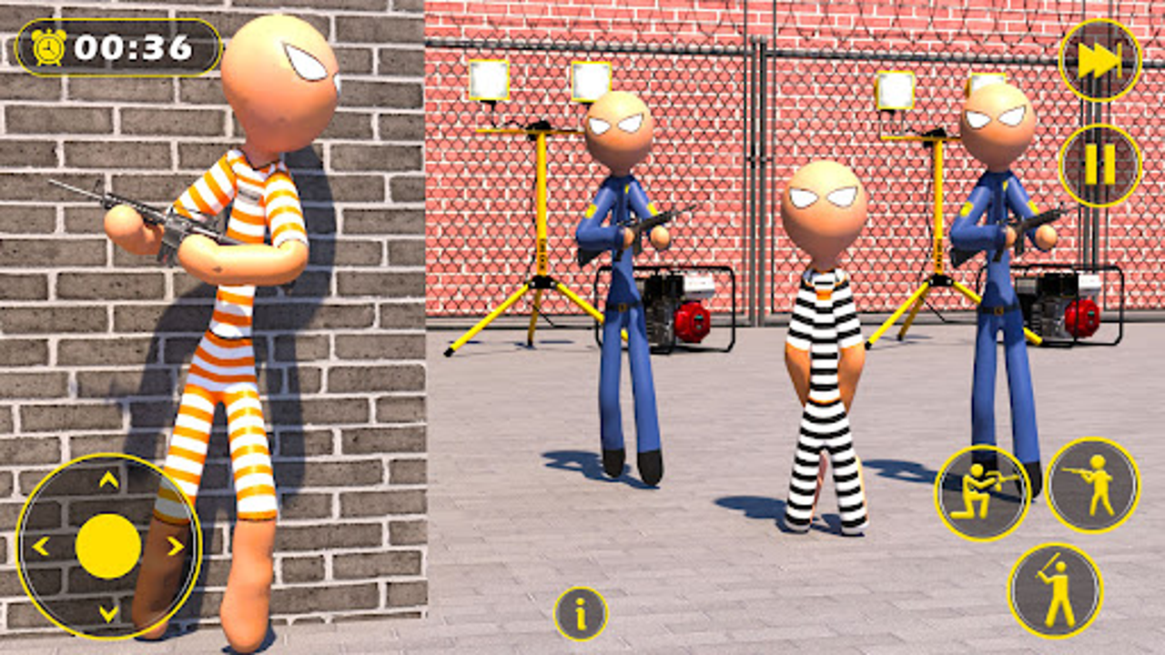 Stickman Prison Escape 3D - App on Amazon Appstore