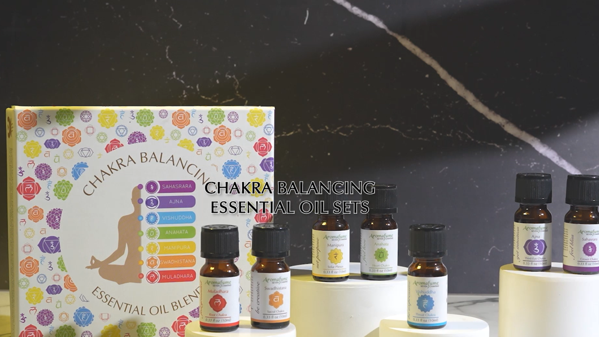7 Chakra Eessential Oil Diffuser Blend Set