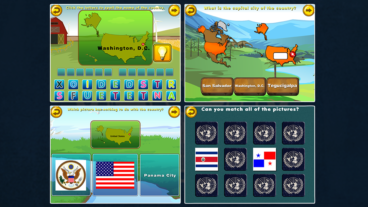 Amazing Countries - World Geography Educational Learning Games for Kids ...