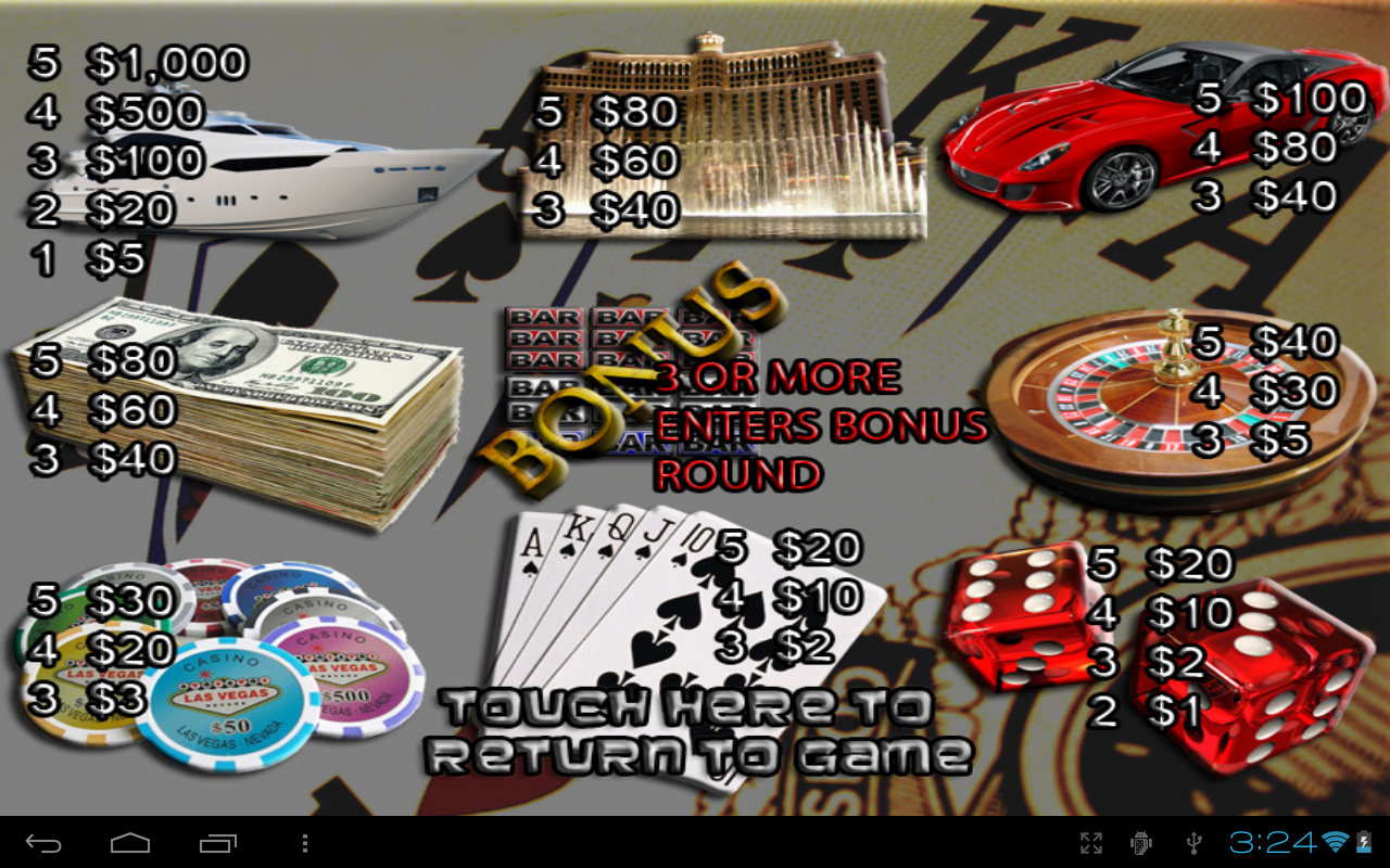 High Stakes Vegas - 5 Reel Slot Machine - App on Amazon Appstore