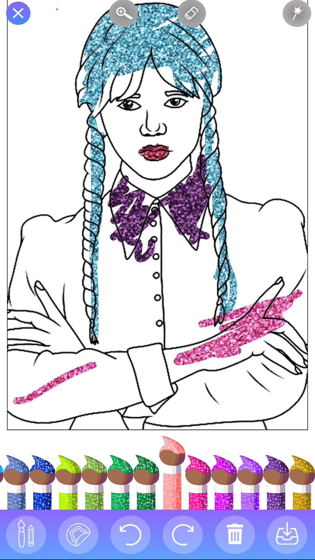 Coloring Family Scary Glitter Game - App on the Amazon Appstore