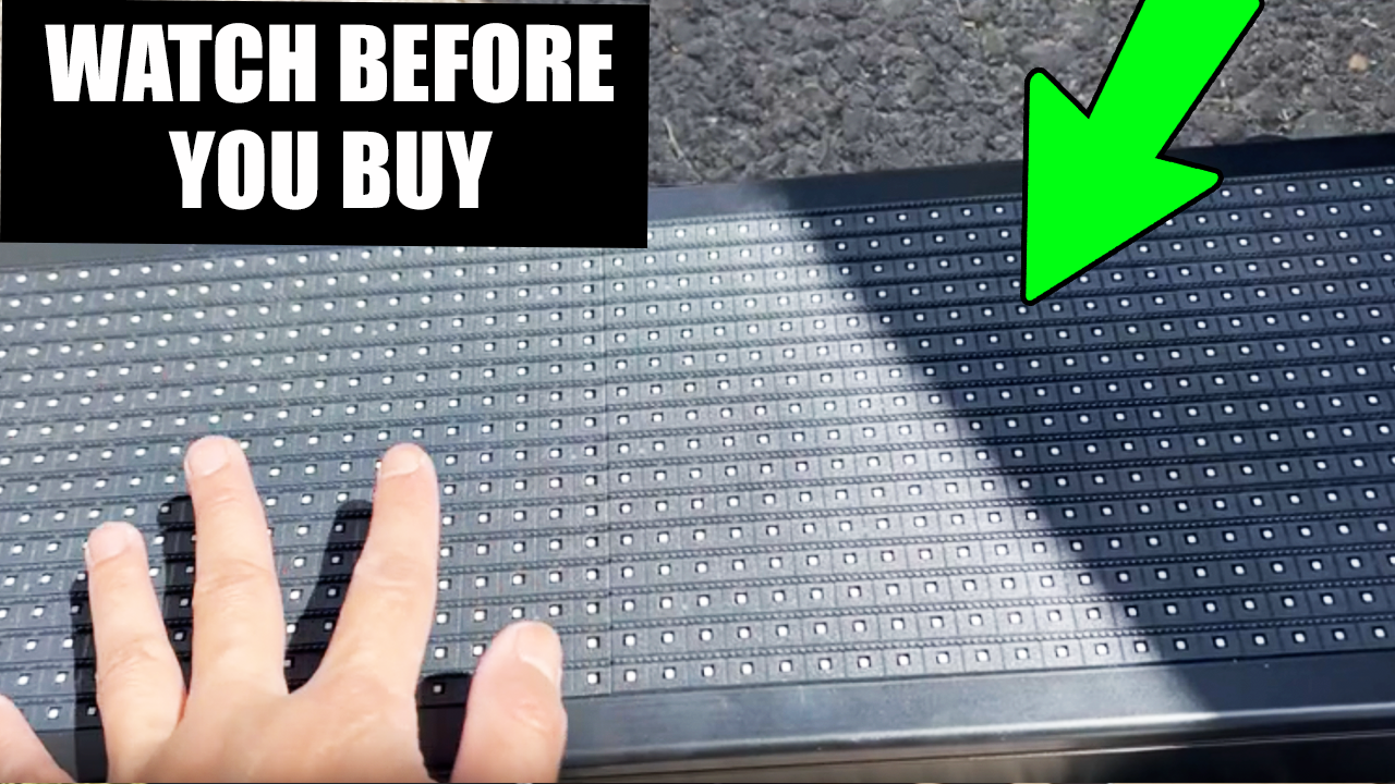 Watch Absolutely Love This LED Display Because of This on Amazon Live