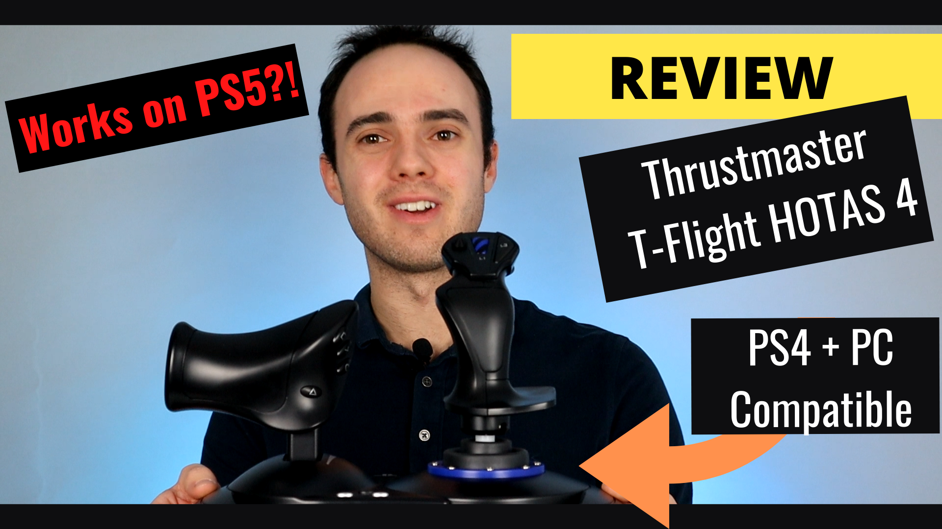 Watch Thrustmaster T-Flight HOTAS 4 - REVIEW on Amazon Live