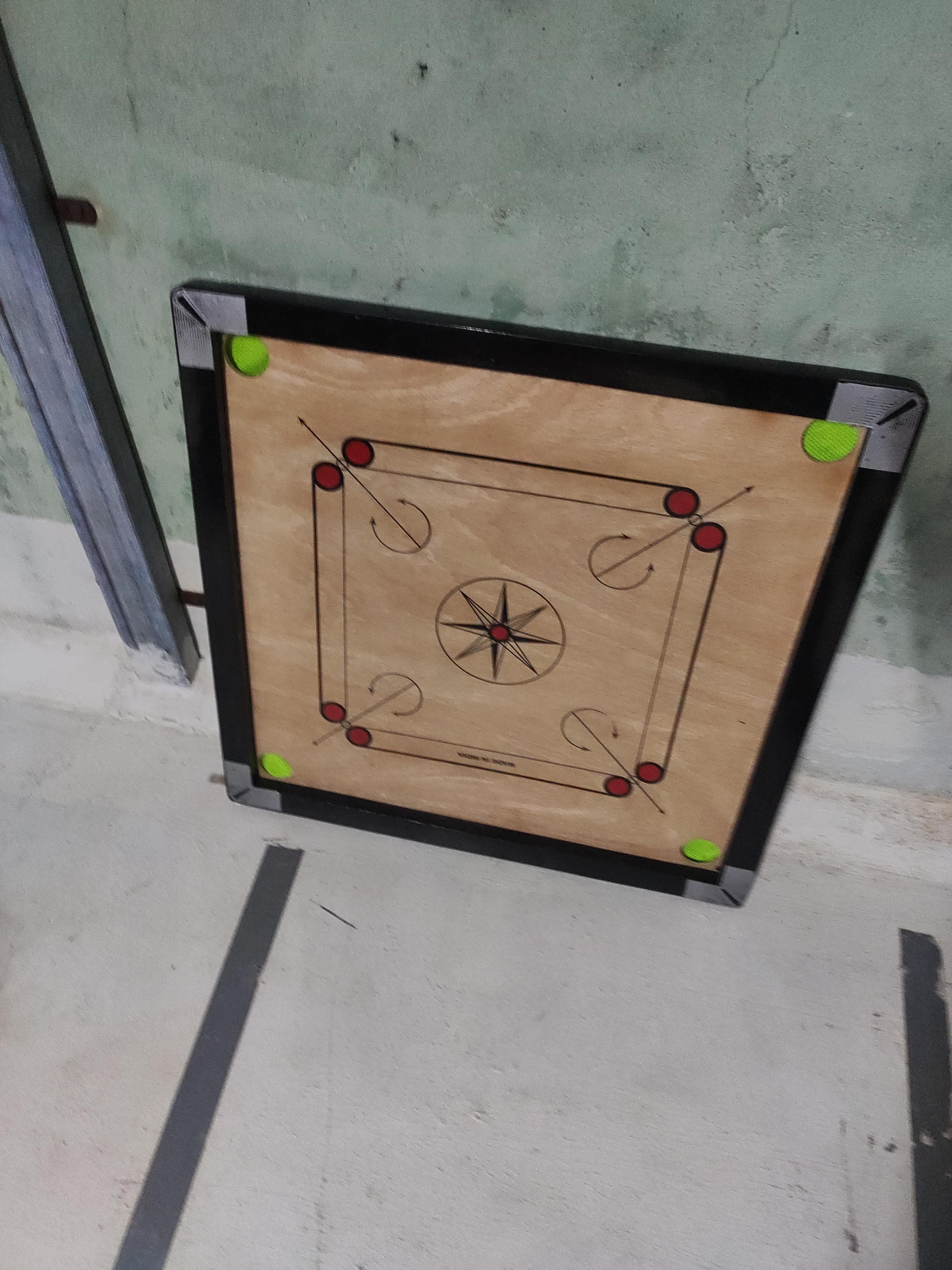 Buy Round Pocket Carrom Wooden Carrom Board 26 Inch Carrom Online at ...